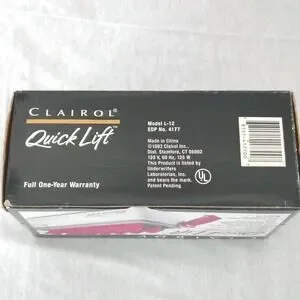 clairol | Hair | Vintage Clairol Quick Lift Heated Styling Hair Clips ...